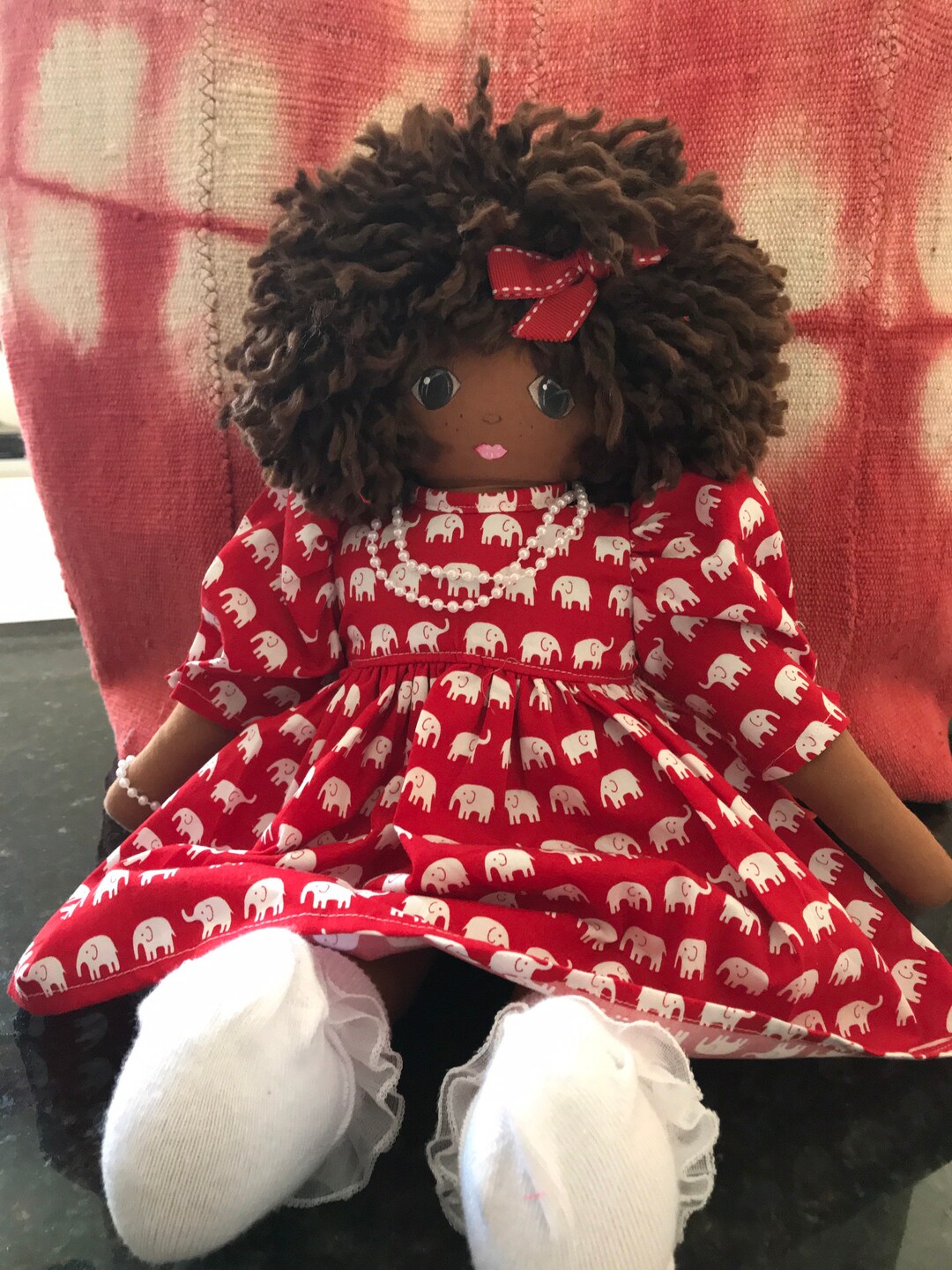 African American Handmade Doll - Etsy