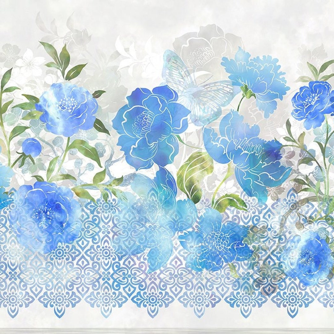 Border - Blue From the Ethereal Collection - 10JYT-2 by Jason Yenter ...