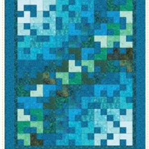 Quilt PATTERN - Ambling - A Pieced Fat Quarter Quilt by Kari Nichols ...