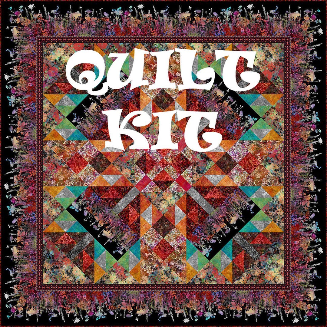 Quilt Kit - Multi I Dream in Color Quilt Kit by in the Beginning-fabric ...