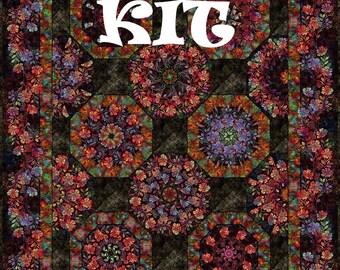 Quilt Kit Decoupage Trip Quilt Kit by Jason Yenter for in the Beginning ...