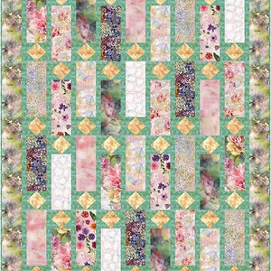 PDF QUILT PATTERN - Punctuation - Hoffman Wildflowers Pattern by Kari ...