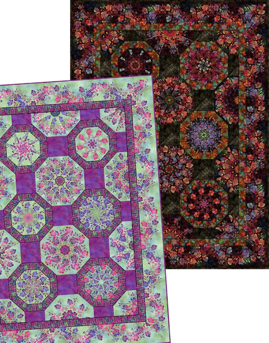 Quilt PATTERN - Impressions Kaleidoscope Quilt Pattern by in the ...