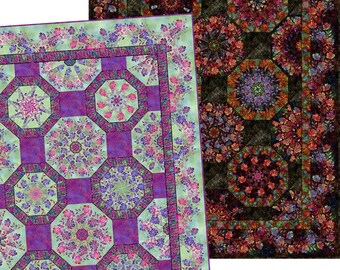 Quilt PATTERN the Sun, the Moon, and the Stars Quilt Pattern by in the ...
