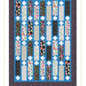 PDF QUILT PATTERN - Punctuation - Hoffman Block Party Pattern by Kari ...