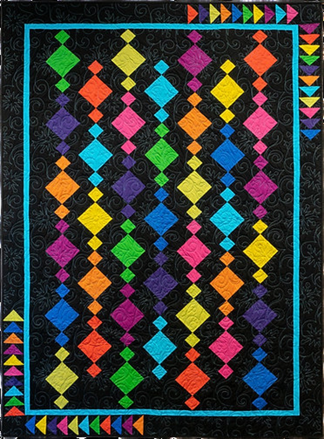 PDF QUILT PATTERN - Crystals - Island Batik Foundations Quilt Pattern ...