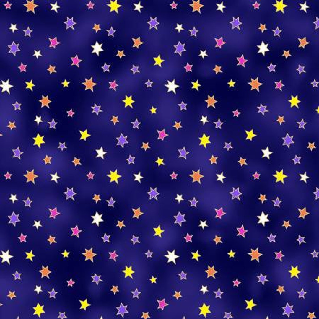 Indigo Stars From the Celestial Magic Collection by Laurel Burch for ...