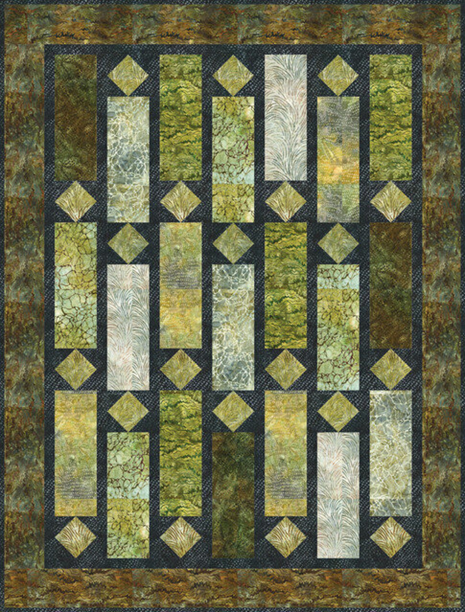 PDF QUILT PATTERN - Punctuation - Patterns in Nature Pattern by Kari ...
