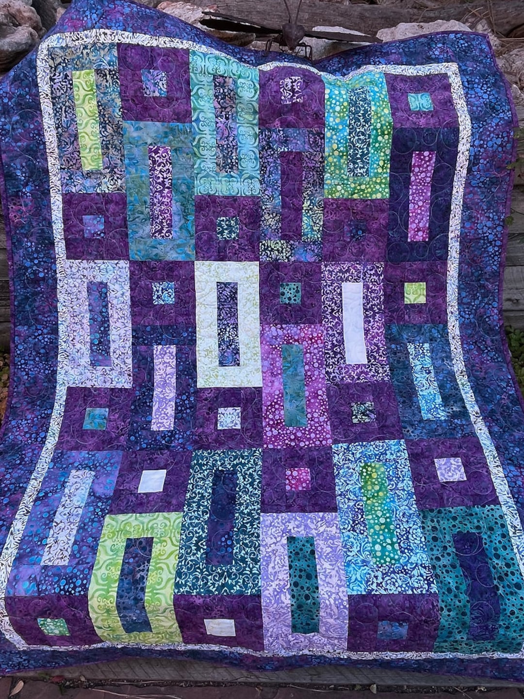 PDF QUILT PATTERN - Exclamation Pattern by Kari Nichols for Quilting ...