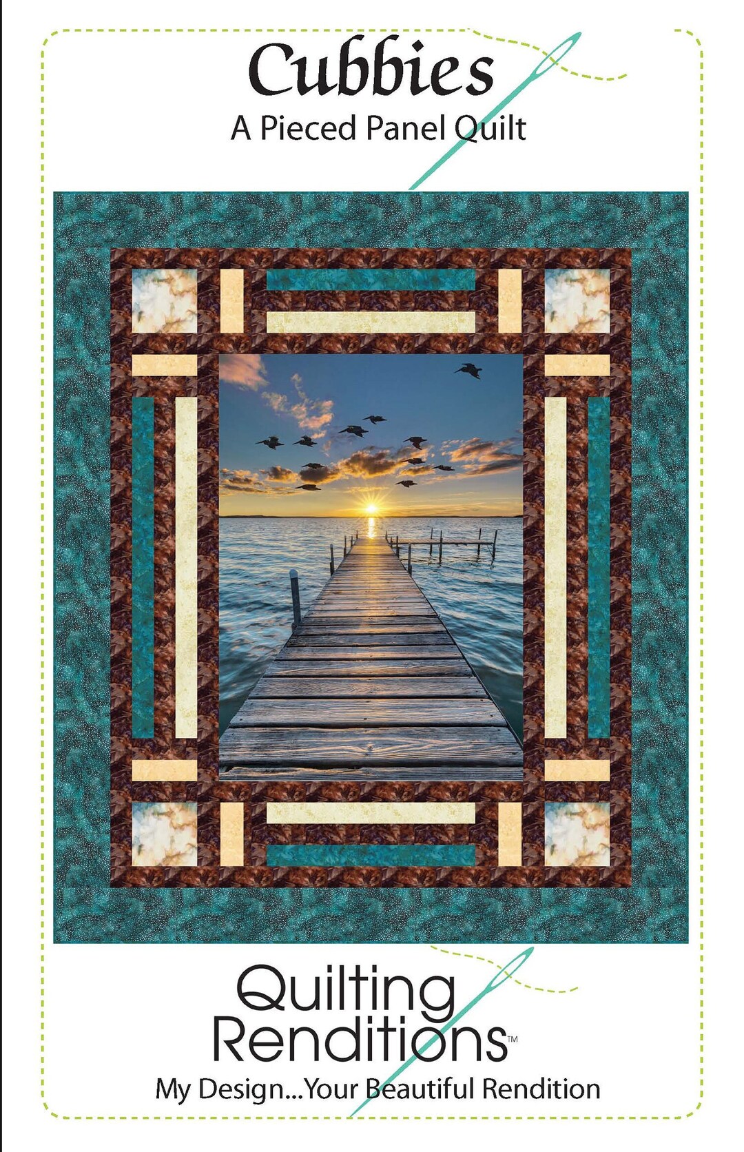Quilt PATTERN - Cubbies - A Pieced Panel Quilt Pattern by Kari Nichols ...