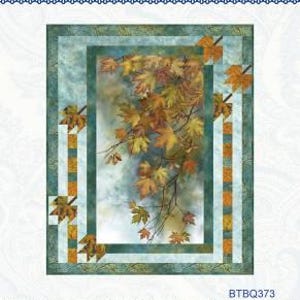Quilt PATTERN - Drifting Down PATTERN by Bound to Be Quilting - 43" X ...