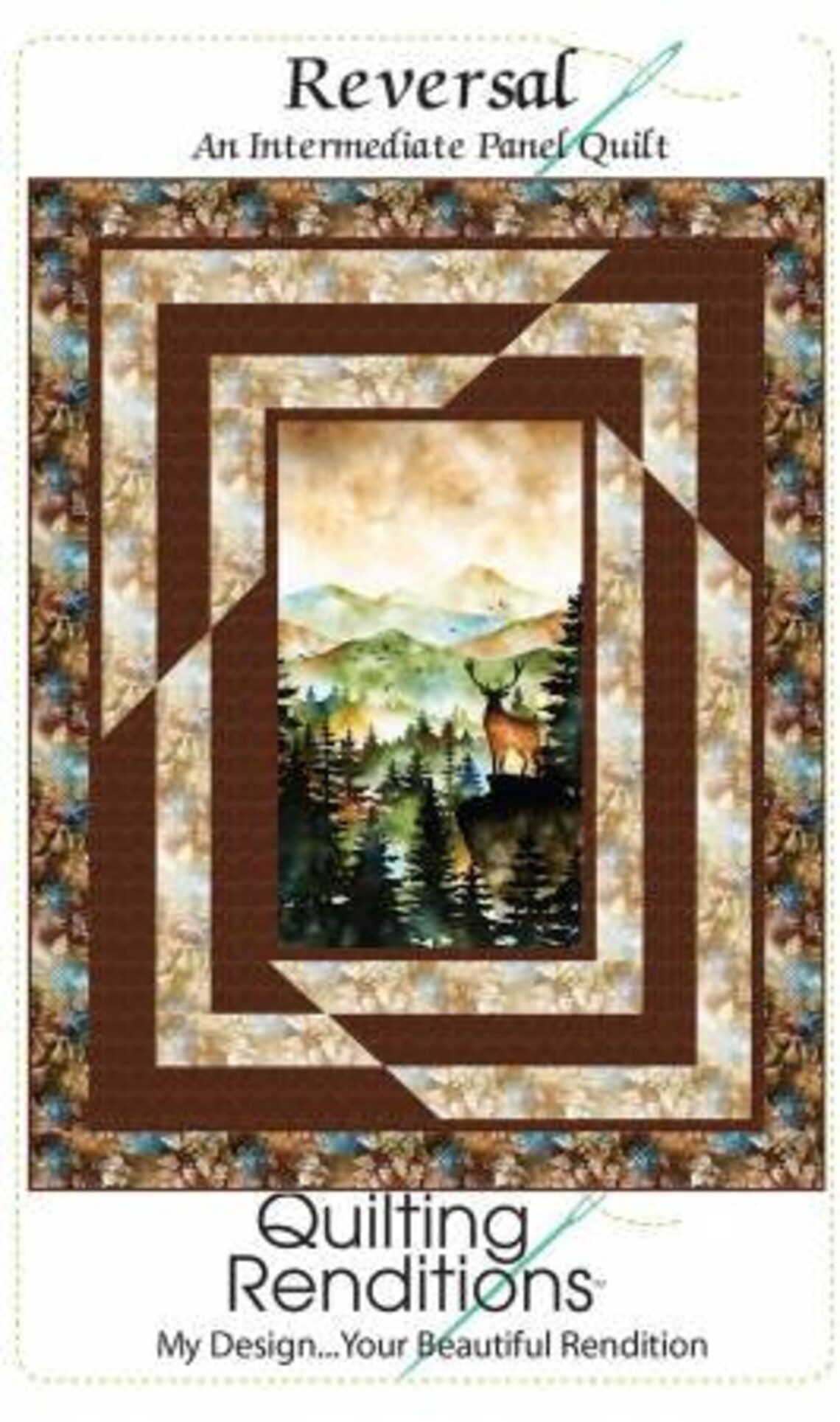 Quilt PATTERN - Reversal Quilt Pattern by Quilting Renditions ...