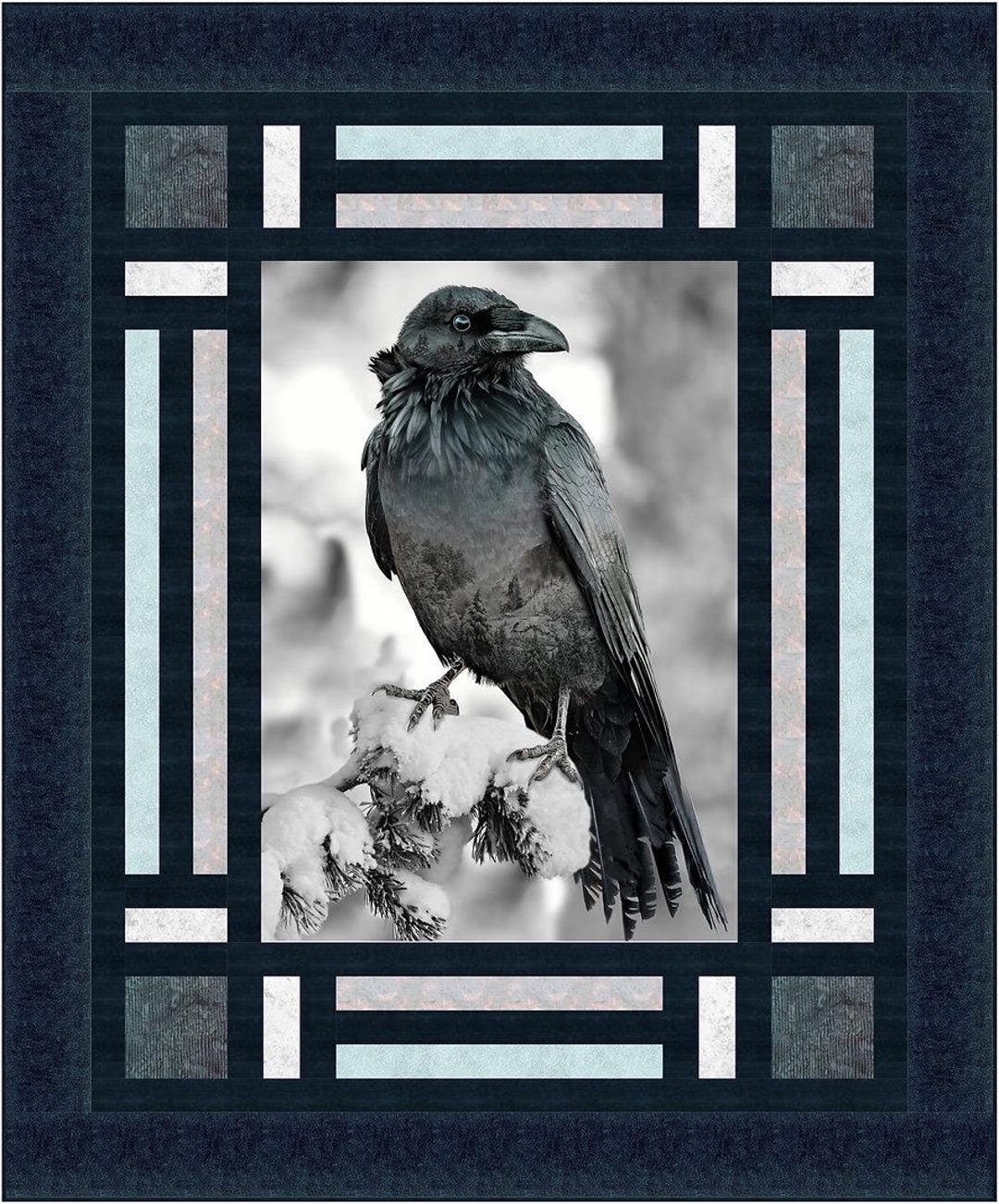 Quilt PATTERN - Cubbies - A Pieced Panel Quilt Pattern by Kari Nichols ...