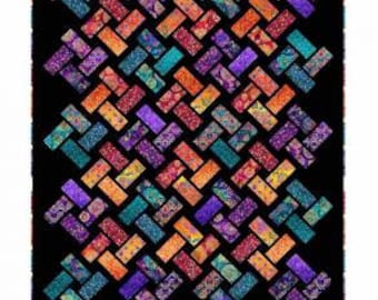 Quilt PATTERN - Winter Colors - A Pieced Panel Quilt Pattern by Pine ...