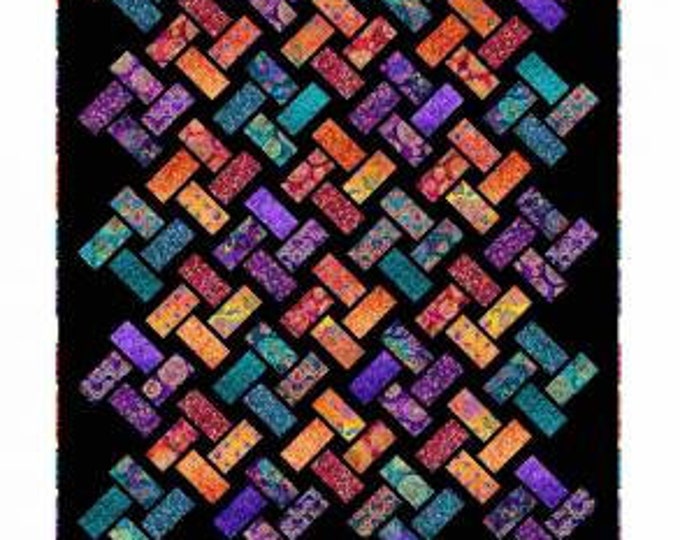 Quilt PATTERN - Winter Colors - A Pieced Panel Quilt Pattern by Pine ...