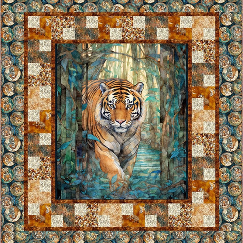Quilt Tiger Pattern Pdf - Etsy