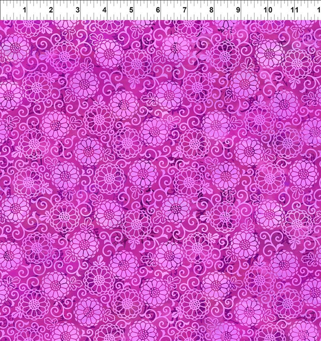 Magenta Lace From the Oriental Gardens Collection - 7OG 3 by Jason ...
