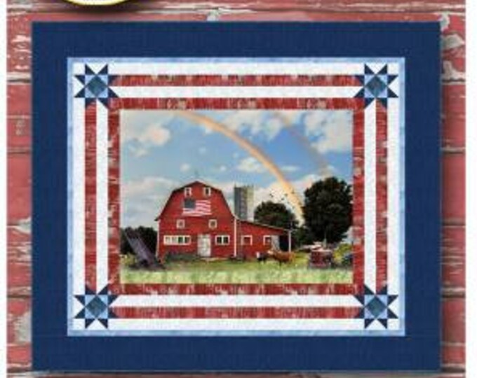 Quilt PATTERN American Farm by Needle in a Hayes Stack 70 X 60 ...