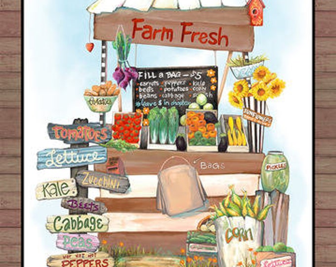 Blissful Bounty Panel From Blank - 24" X 44" - Etsy