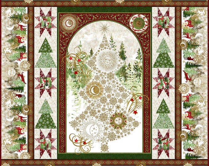 Quilt PATTERN - Winter Solstice II Panel Quilt Pattern by in the ...