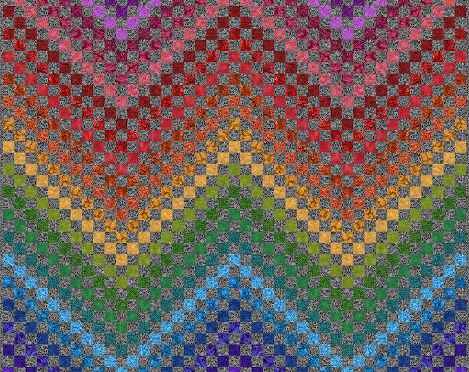 Quilt PATTERN - Decoupage Kaleidoscope Quilt Pattern by in the ...