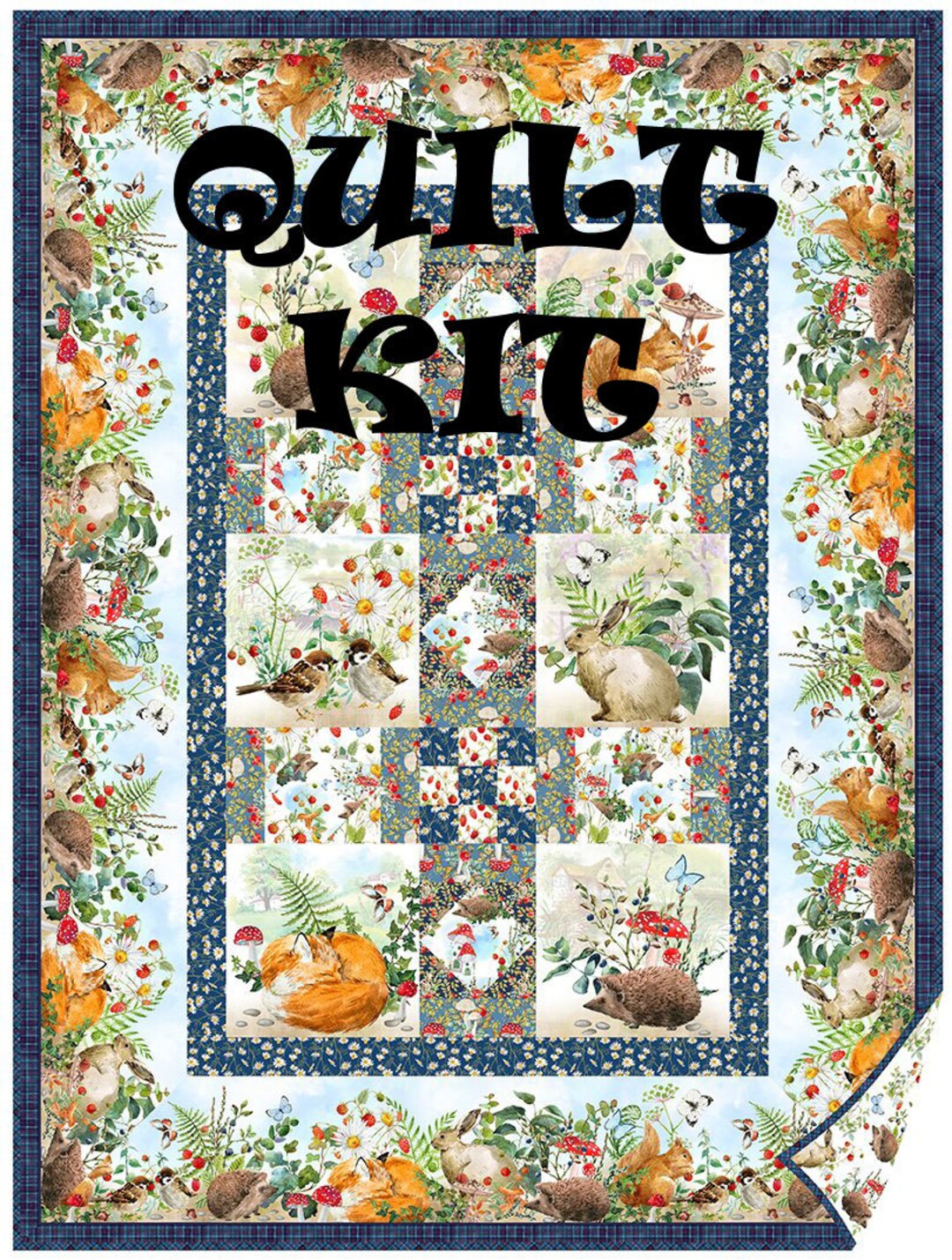 Quilt Kit Hedgehog Hollow Quilt Kit by Jason Yenter for in the ...