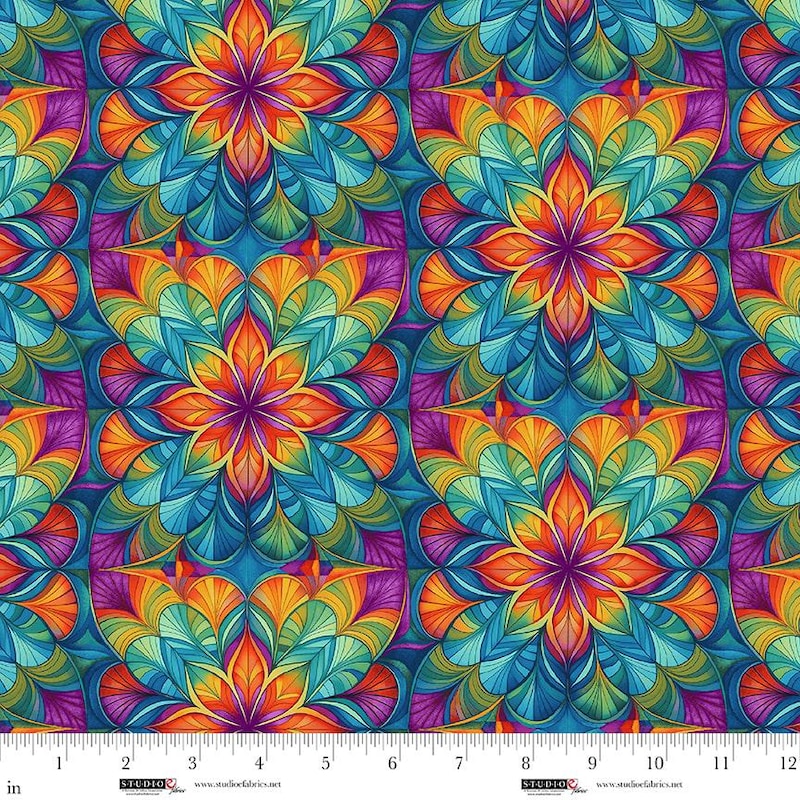 Geometric Fabric - Etsy