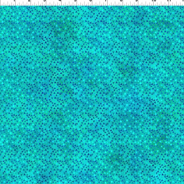 Teal Triangles - Etsy