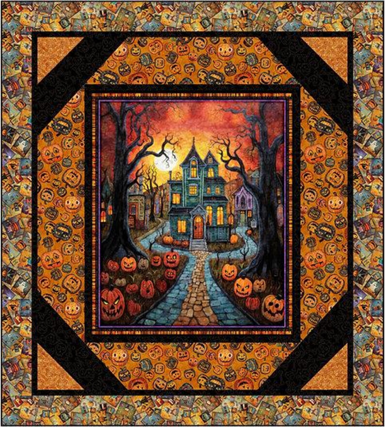 Quilt PATTERN - Cutting Corners- Creep Quilt Pattern by Quilting ...