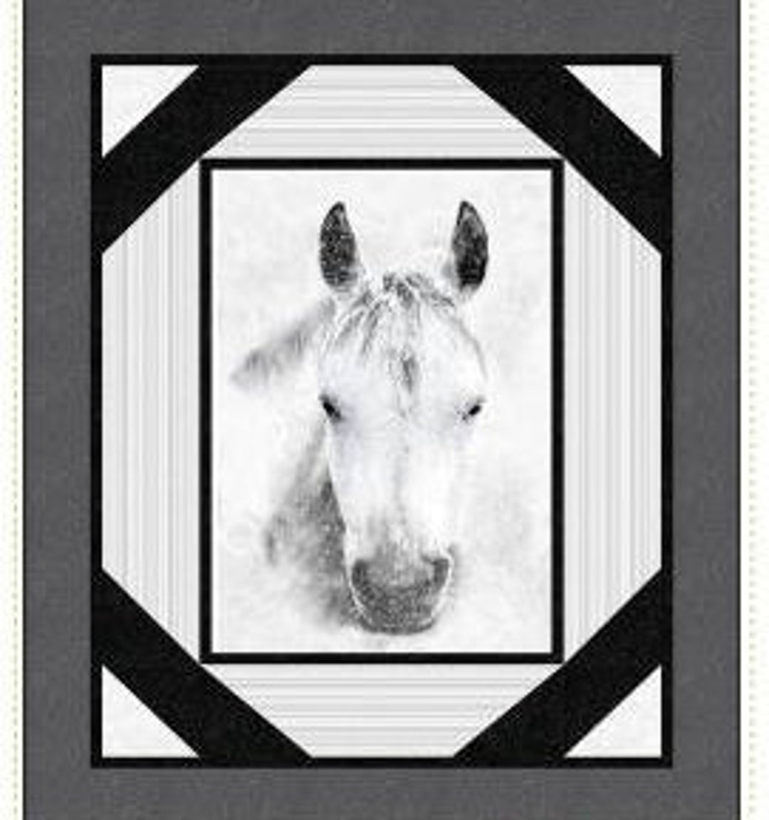 PDF QUILT PATTERN - Cutting Corners - Hoffman Stallion Quilt Pattern by ...