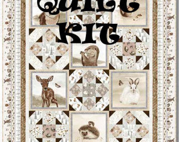 Quilt Kit - Little Ones Block Panel Quilt Kit by Henry Glass & Co ...