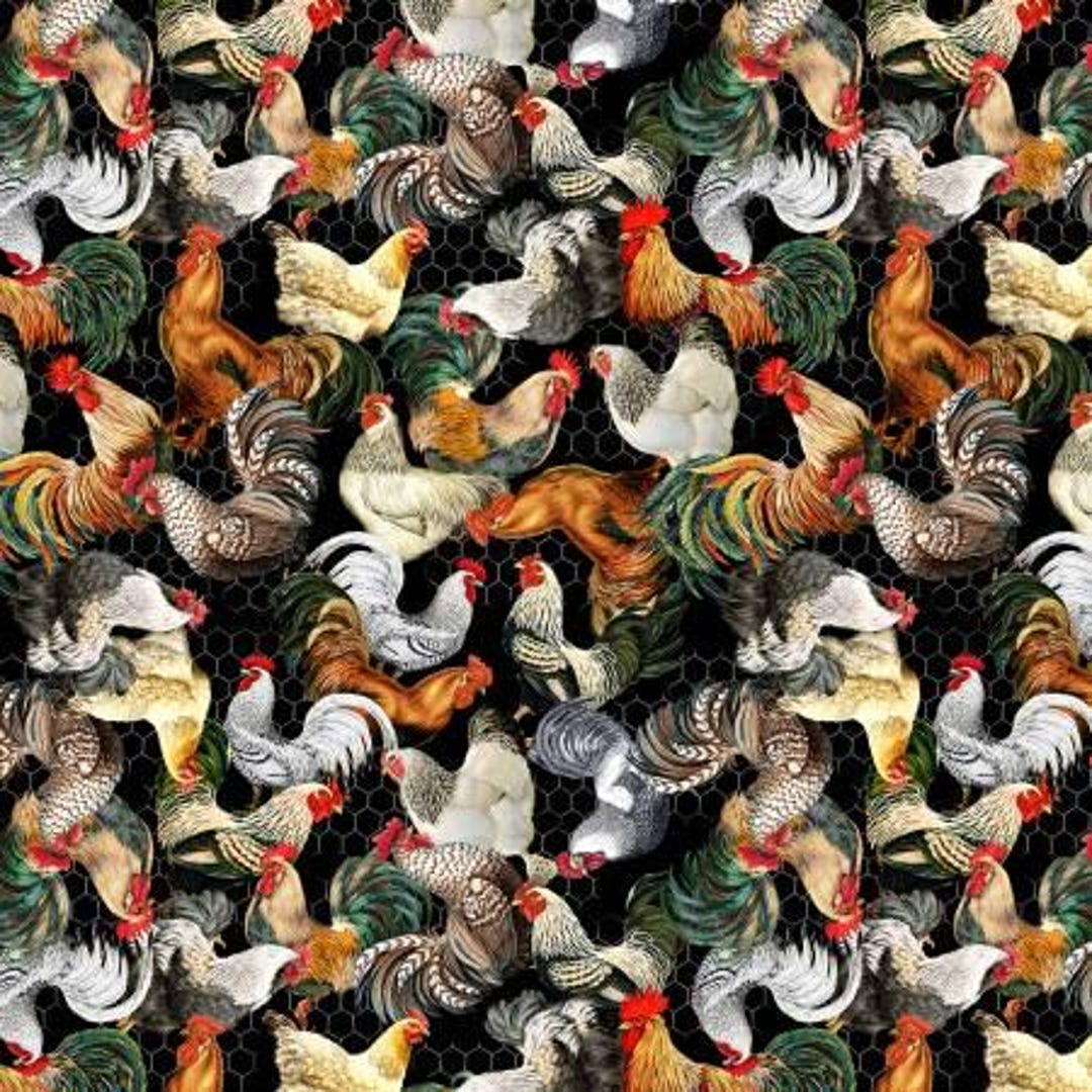 Poultry in Motion From the Early to Rise Collection by Michael Miller ...