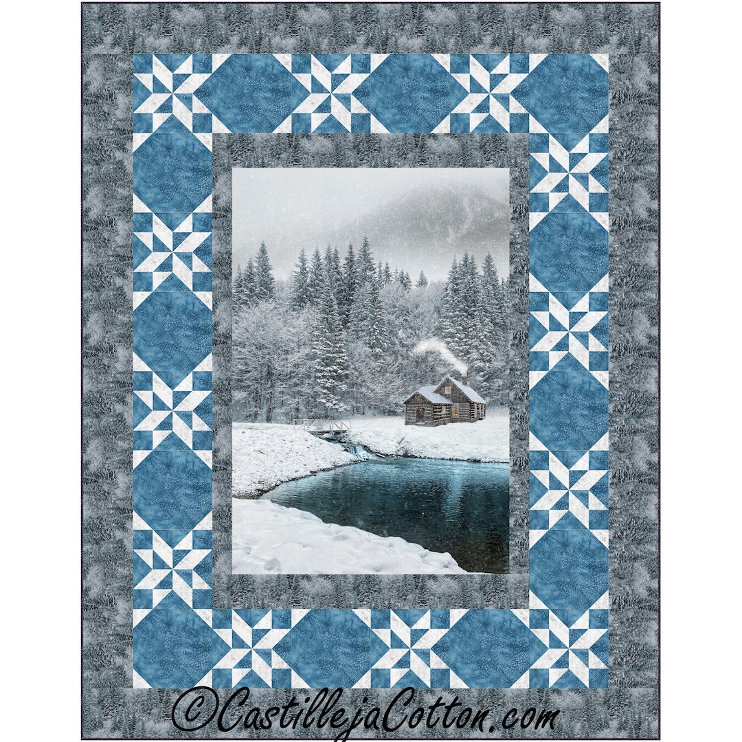 PDF QUILT PATTERN - Wilderness Living Quilt Pattern by Castilleja ...