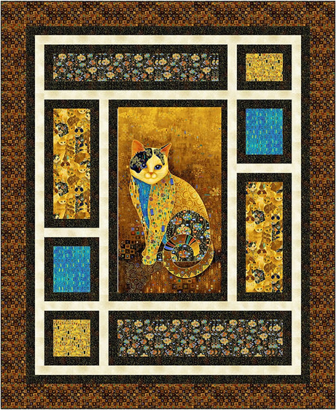 Quilt PATTERN - Picture That - A Pieced Panel Quilt by Kari Nichols for ...