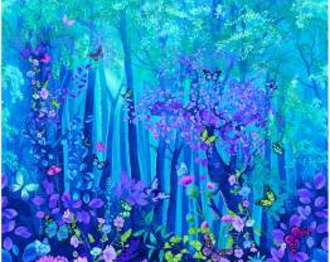 Forest Magic Panel by Chong-a Hwang for Timeless Treasures Sold in 24 ... Forest Magic Panel by Chong-a Hwang for Timeless Treasures Sold in 24 ...
