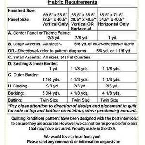 PDF QUILT PATTERN - Triptych - Hoffman Tropic Walk Quilt Pattern by ...