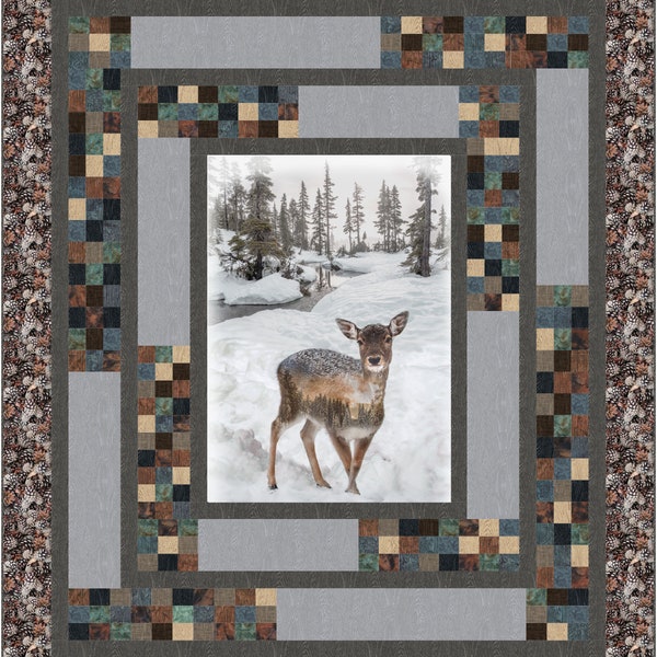 Panel Quilt Pattern - Etsy