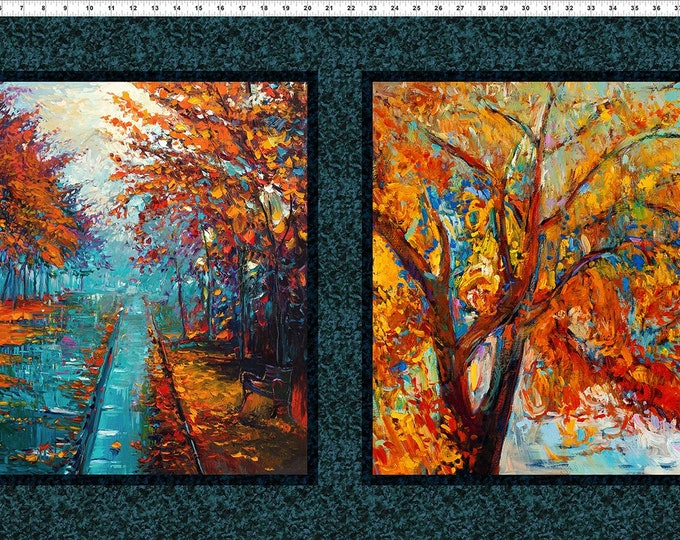 Autumn Panel From A Year of Art Collection by Jason Yenter for in the ...