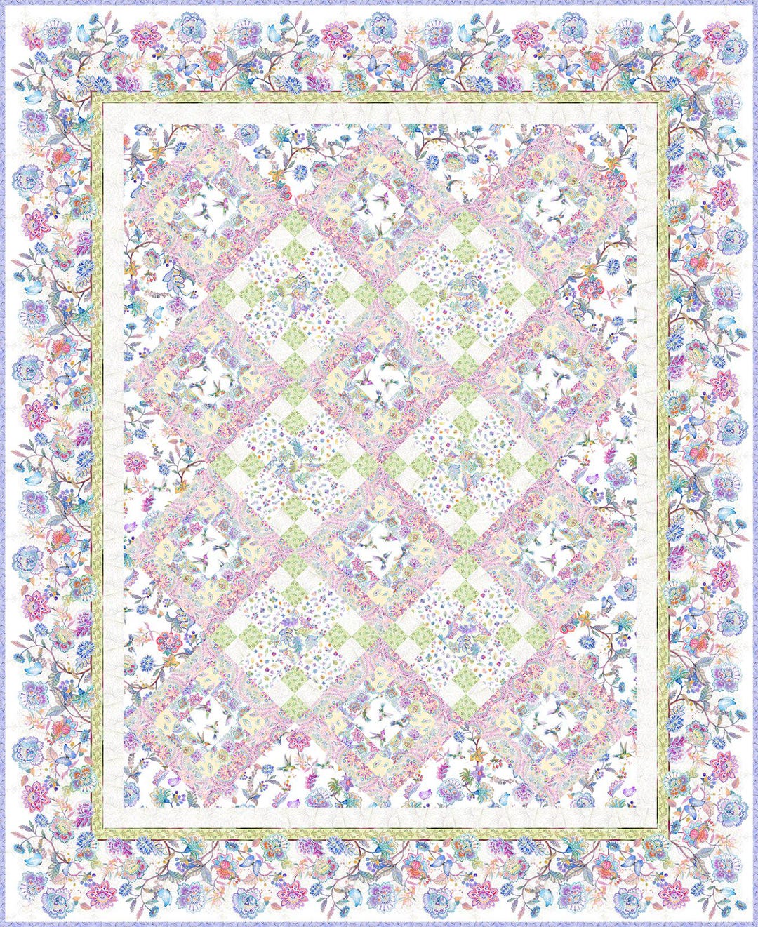 Quilt PATTERN - Daydreams Quilt Pattern by in the Beginning Fabrics ...