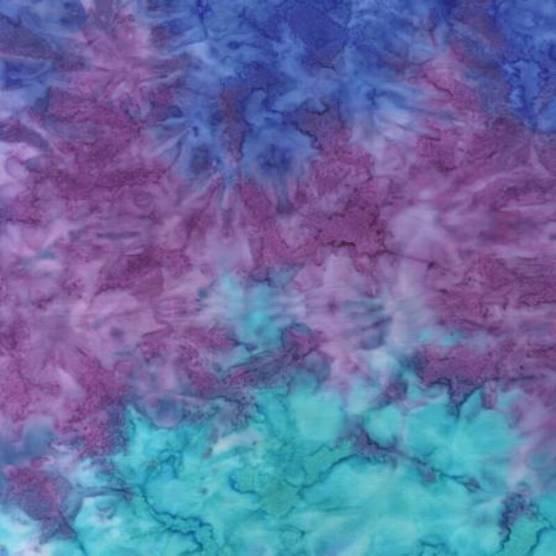 Purple Batik Fabric - Etsy