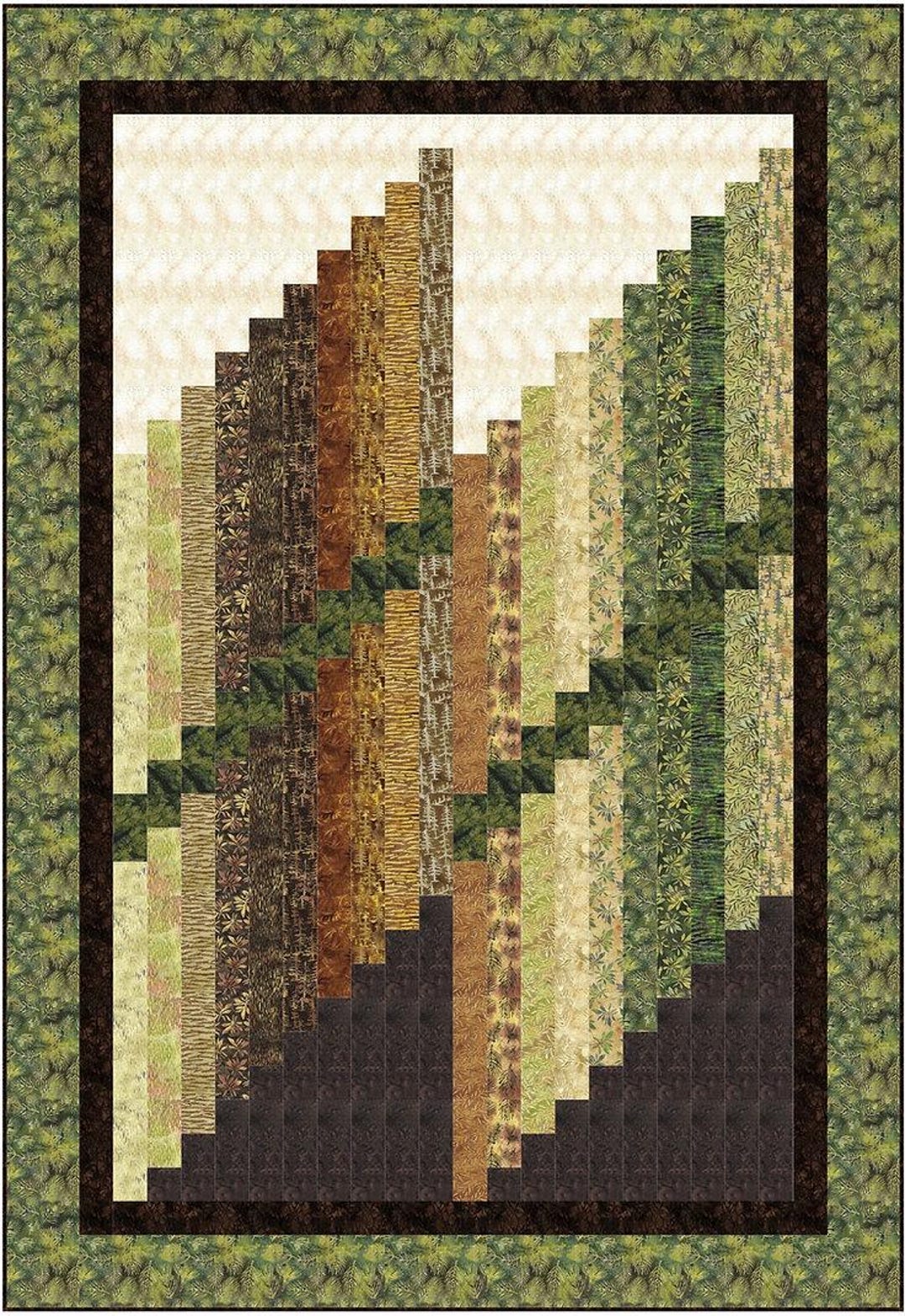 Quilt PATTERN - Cityscapes - Whispering Woods Pattern by Kari Nichols ...
