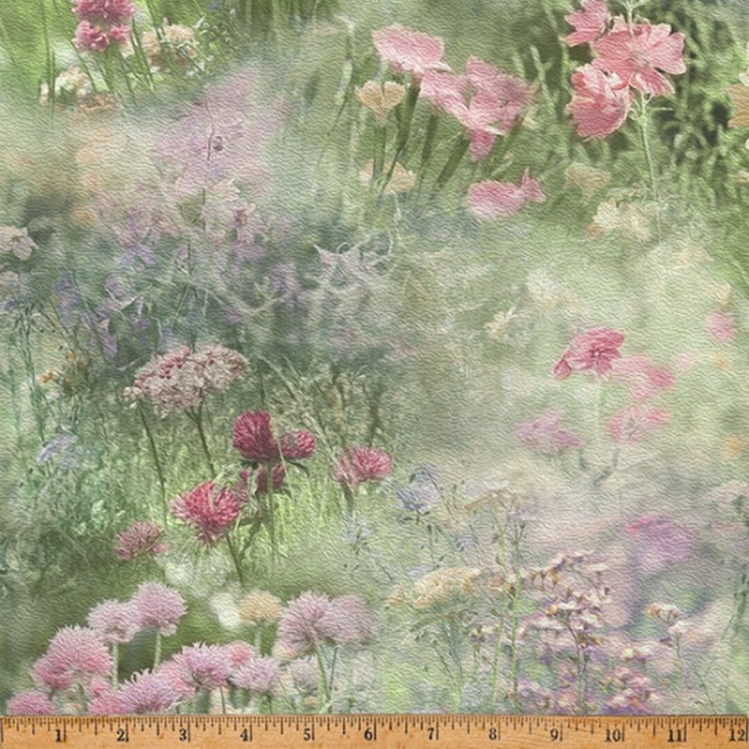 Garden V5309-727 From the Dandelion Wishes Collection A Hoffman ...