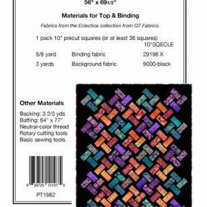 Quilt PATTERN - Eclectica Set Spinning Quilt Pattern by Pine Tree ...