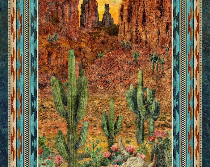 Stonehenge Sedona Spirit Desert Panel by Northcott - 30" X 43" - Etsy