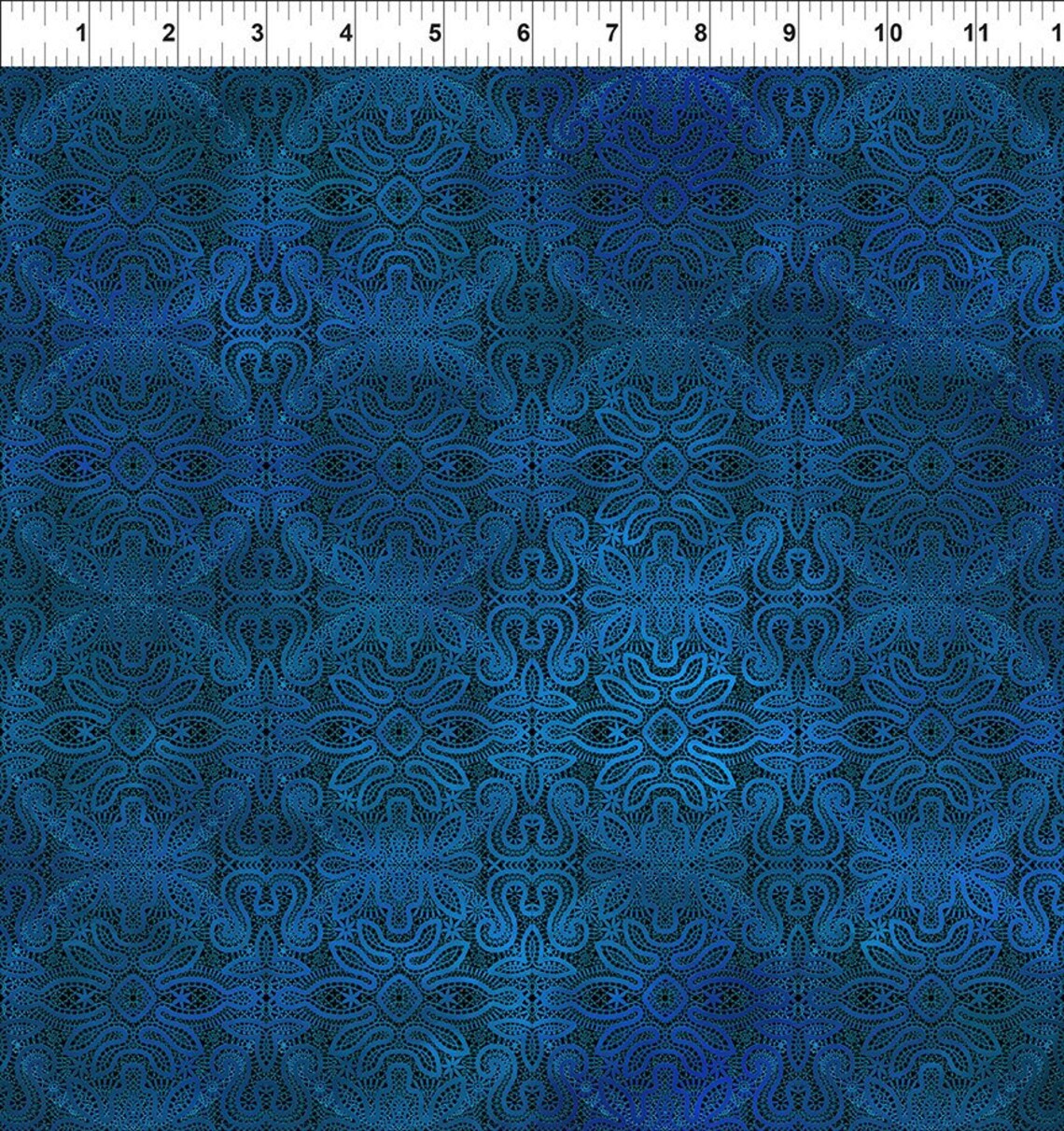 Quilt Kit Resplendent Blue Quilt Kit by in the Beginning - Etsy