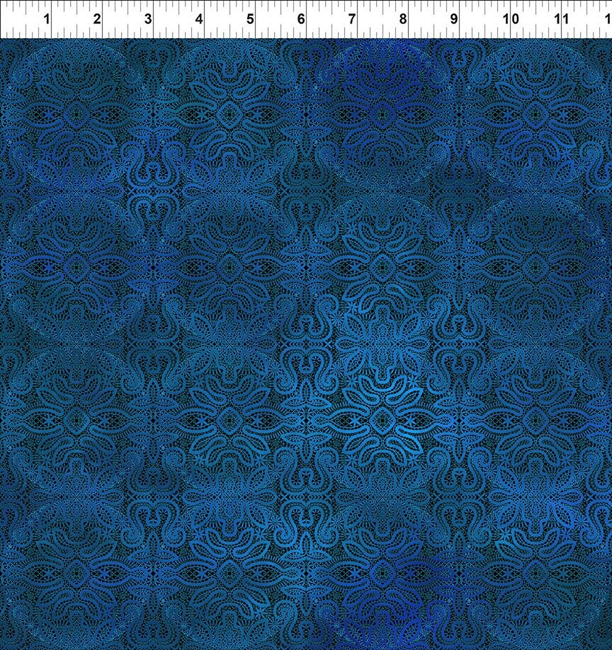 Quilt Kit Resplendent Blue Quilt Kit by in the Beginning - Etsy