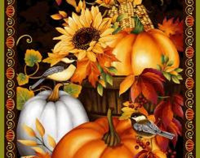 Seeds of Gratitude Autumn Panel by Studioe - 24" X LOF - Etsy