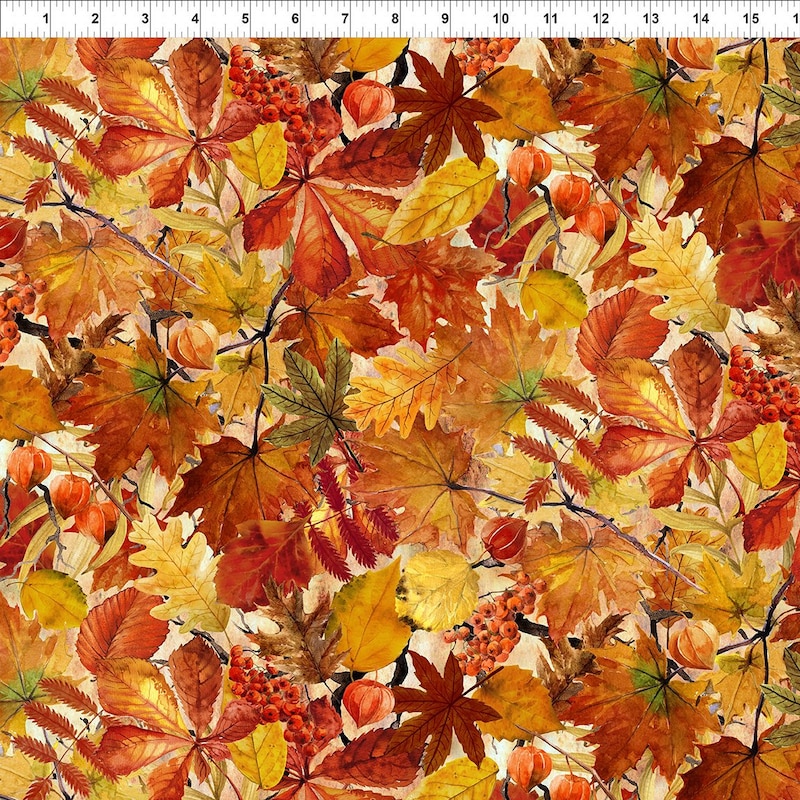 Autumn Fabric - Etsy