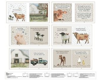 A Beautiful Day Panel by Dawn Rosengren for Henry Glass - Etsy