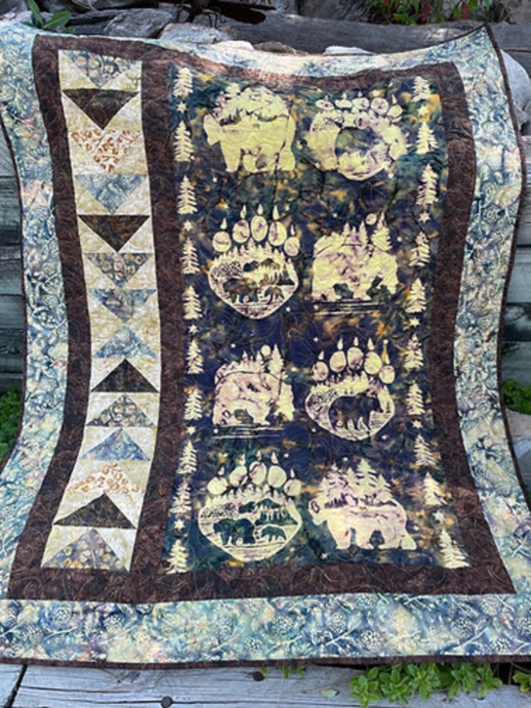 Quilt PATTERN - Sidewalk Pattern by Quilting Renditions - 39.5" up to ...